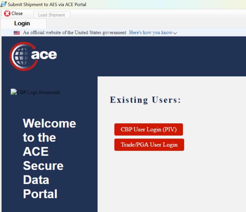 Filing Your Export Shipments through AES