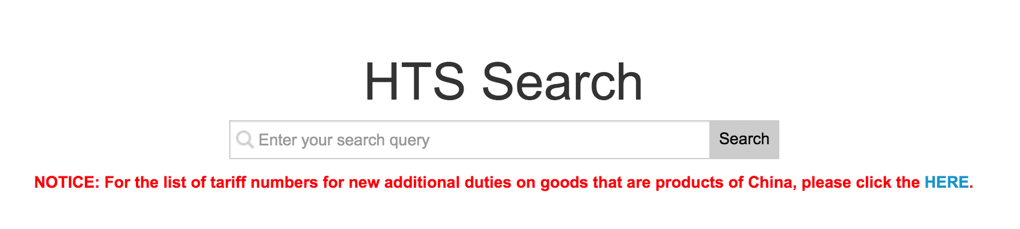 Harmonized Tariff Schedule of the United States (HTS): How to Use It