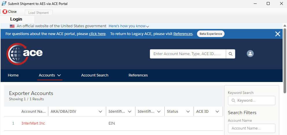 Filing Your Export Shipment through the Automated Export System (AES)